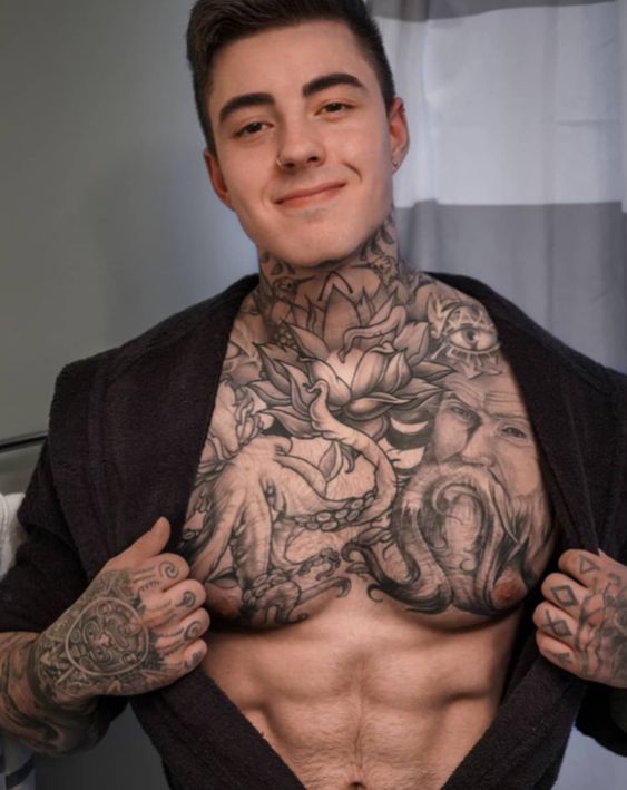 The Power Behind Jake Andrich’s Iconic Tattoos And Their Story ...